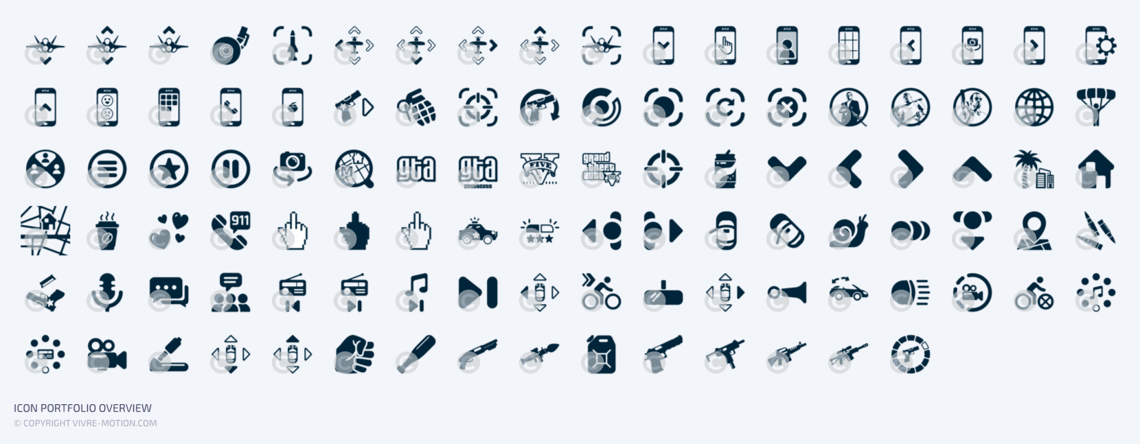 GRAND THEFT AUTO V (GTA) - STREAM DECK ICONS | VIVRE-MOTION