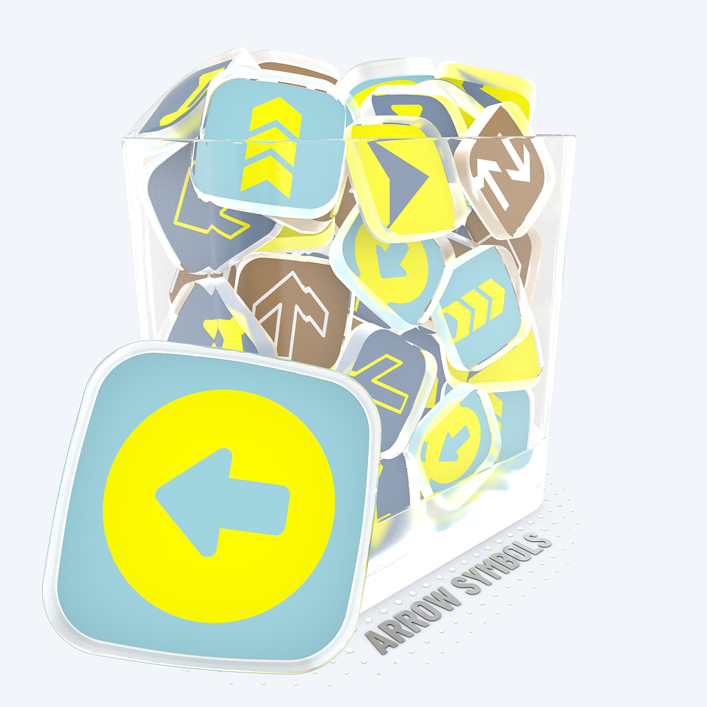 ARROW SYMBOLS - STREAM DECK ICONS | VIVRE-MOTION