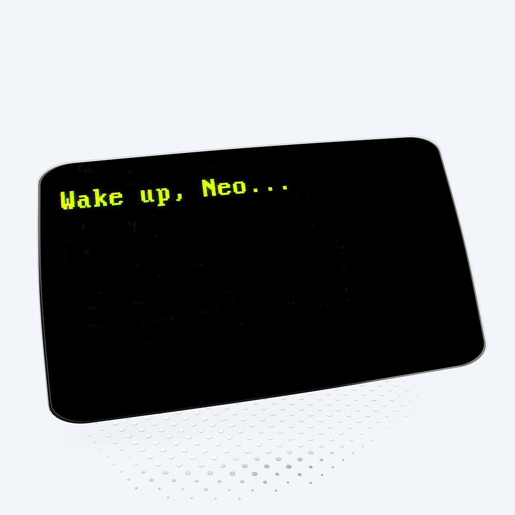 WAKE UP NEO - Animated GIF Screensaver