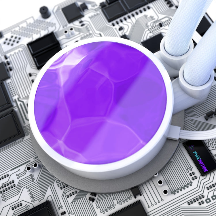 AIO Liquid CPU Cooler GIF Display Animations