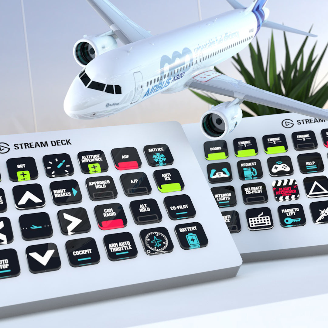 FLIGHT SIMULATOR STREAM DECK ICONS