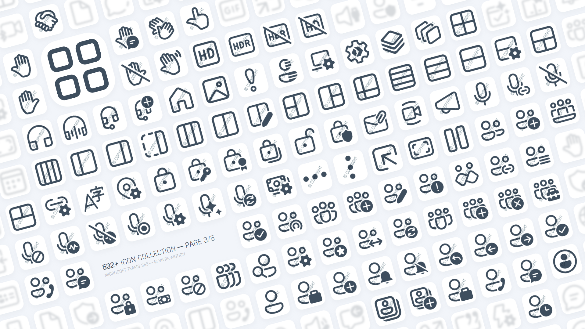 MICROSOFT TEAMS - STREAM DECK ICONS | VIVRE-MOTION