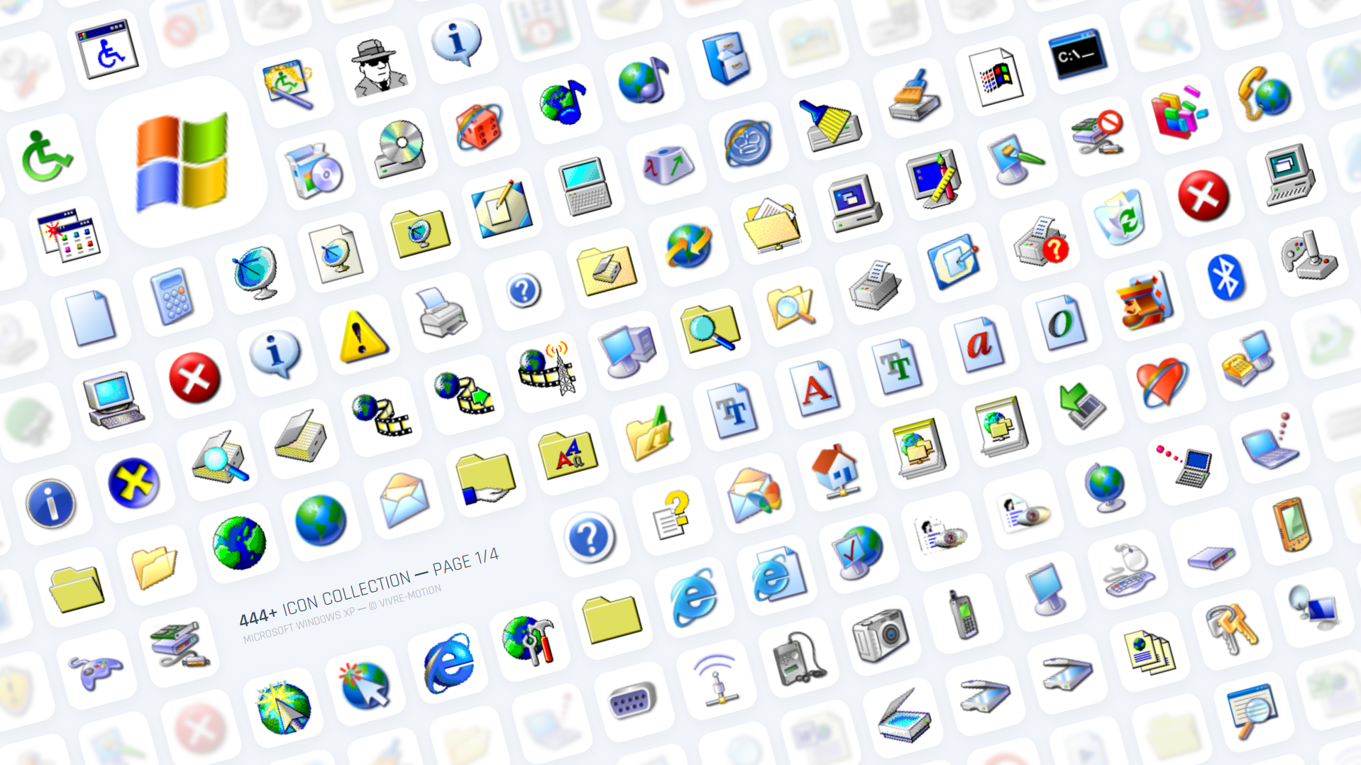 MICROSOFT WINDOWS® XP - STREAM DECK ICONS | VIVRE-MOTION