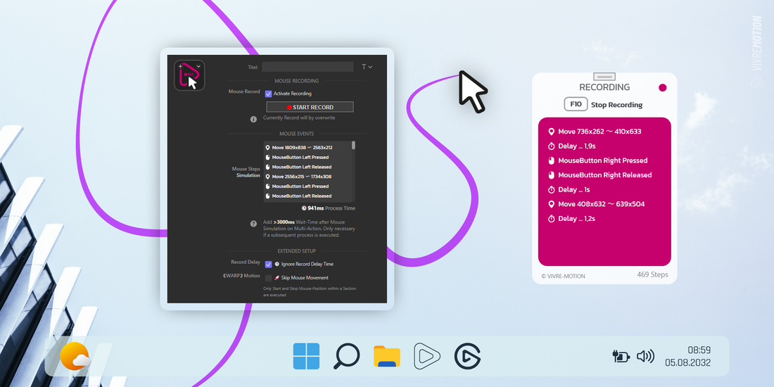 MOUSE SIMULATOR | WINDOWS | STREAM DECK PLUGIN
