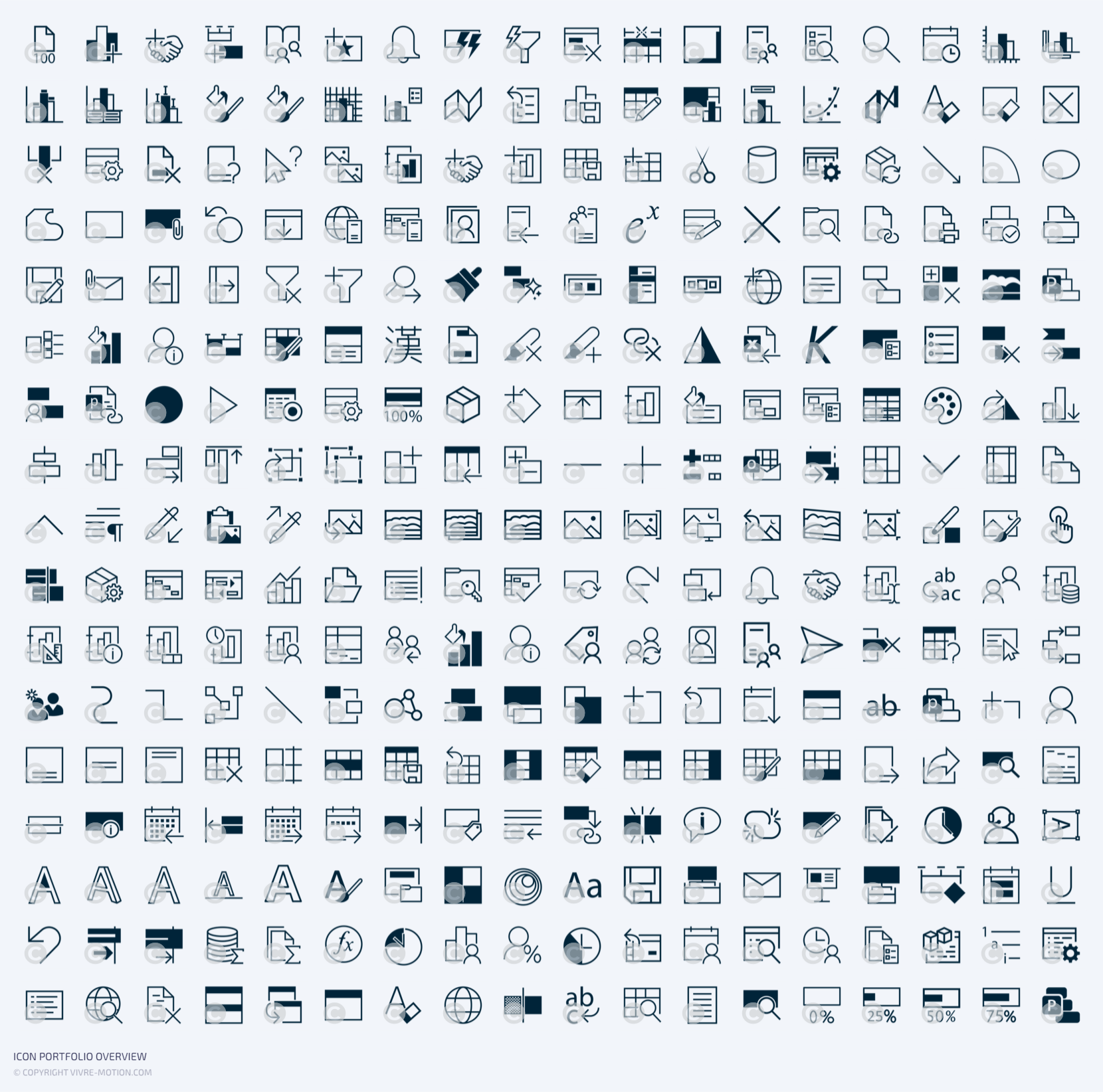 PROJECT 365 OFFICE - STREAM DECK ICONS | VIVRE-MOTION
