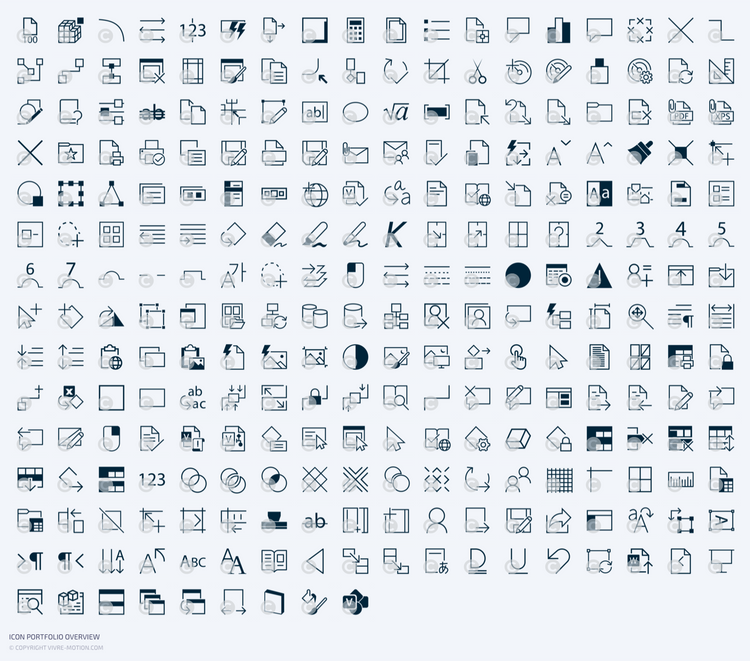VISIO 365 OFFICE - STREAM DECK ICONS | VIVRE-MOTION
