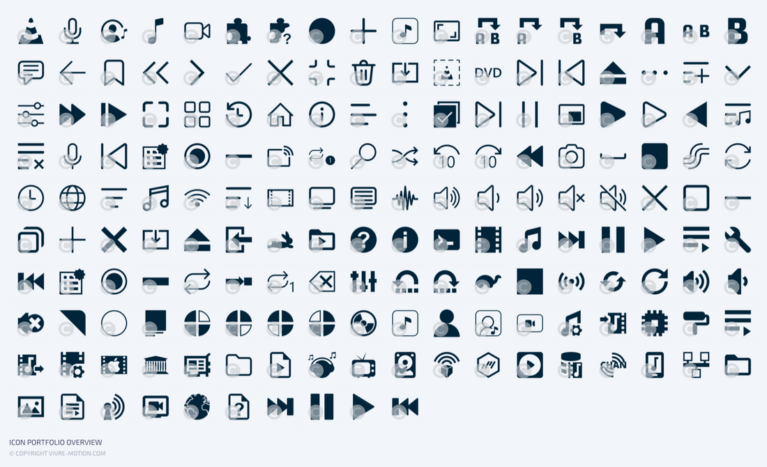 VLC PLAYER - STREAM DECK ICONS | VIVRE-MOTION