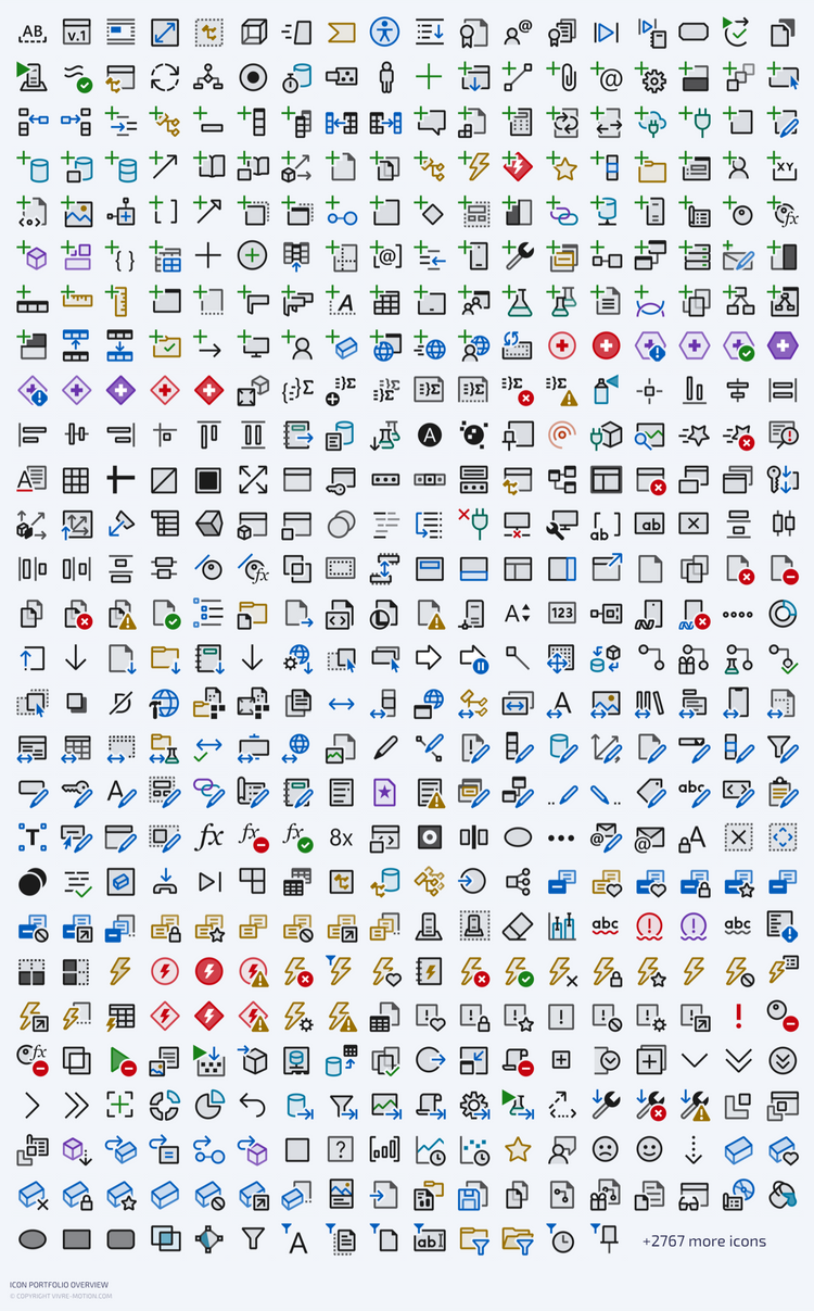 MICROSOFT VISUAL STUDIO - STREAM DECK ICONS | VIVRE-MOTION