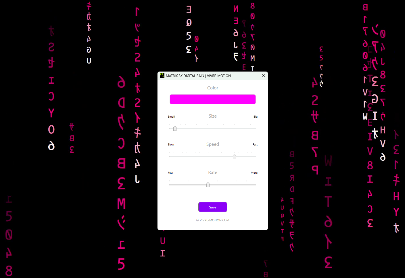 MATRIX 8K DIGITAL RAIN | WINDOWS | SCREENSVER